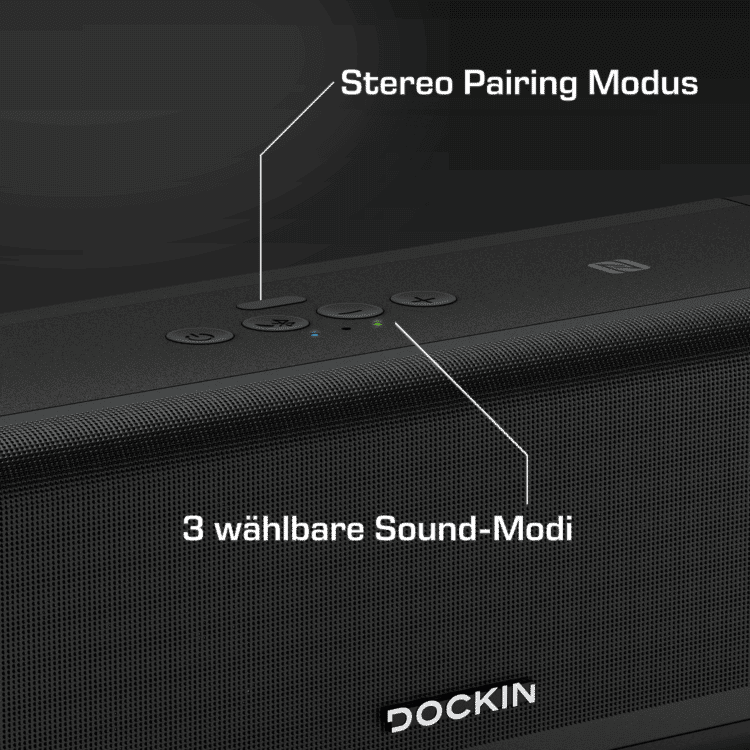 DOCKIN | Bluetooth Lautsprecher | Bester Sound