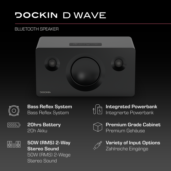 Bluetooth Lautsprecher & Speaker: Preis-Leistung bei DOCKIN